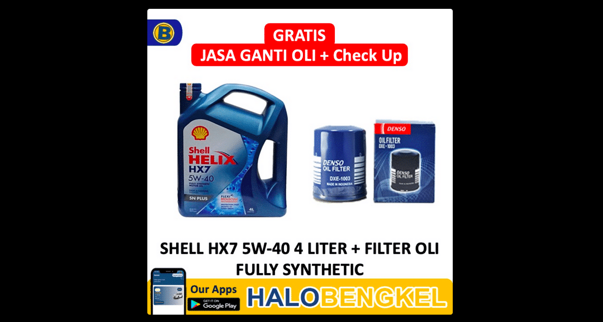Keunggulan Oli Shell Helix HX7 - HaloBengkel